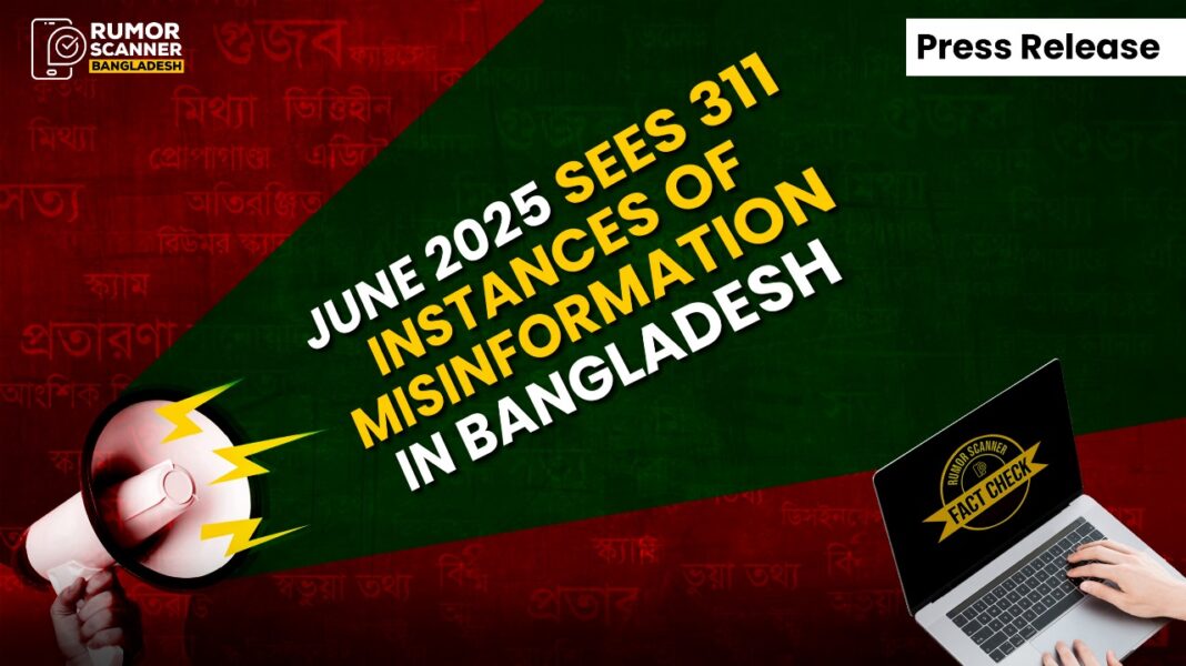 Rumor Scanner Identifies 311 Pieces of Misinformation in Bangladesh ...